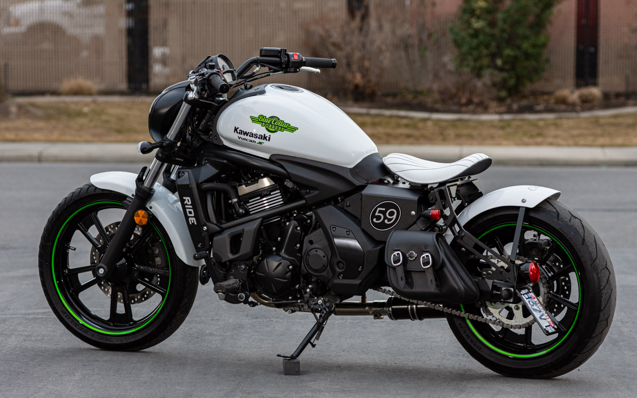 KAWASAKI VULCAN S - Blue Collar Bobbers