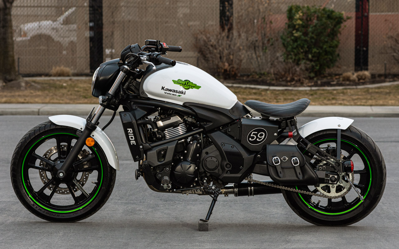 KAWASAKI VULCAN S - Blue Collar Bobbers